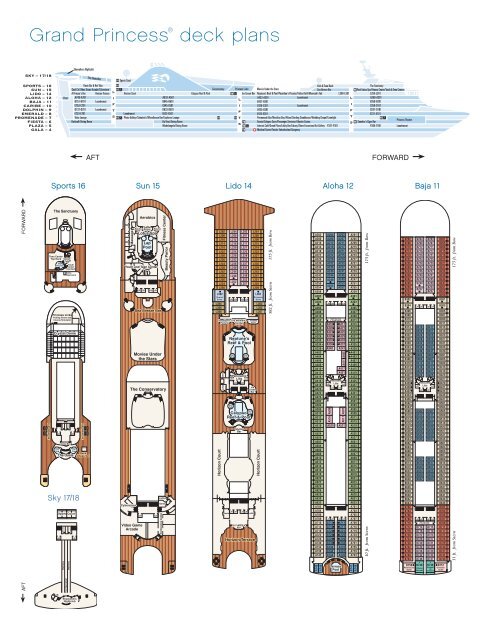 Grand Princess Layout