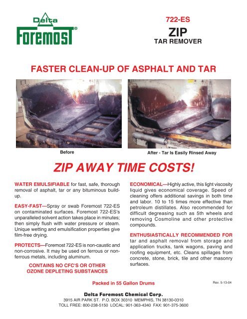fm 722-es - Delta Foremost Chemical
