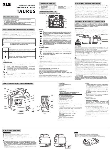 ROTERENDE LASER - 2LS Tools