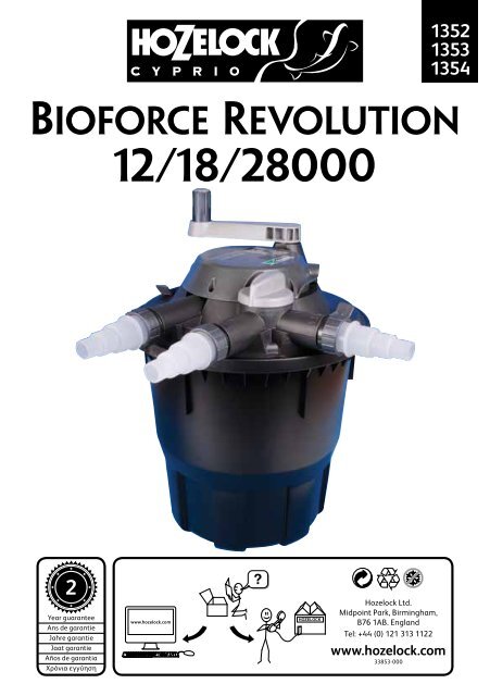 Bioforce revolution - Hozelock