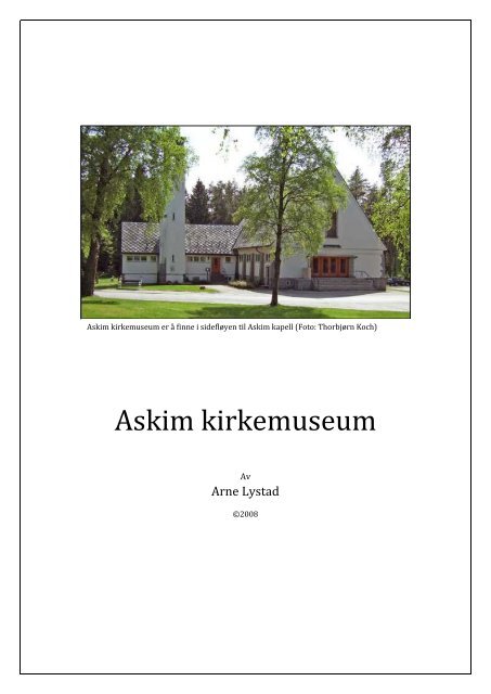 L - Askim Museum