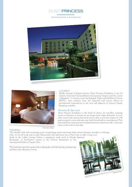 Hotel Fact Sheet