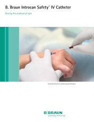 Introcan Safety ® 3 Sell Sheet - B. Braun Introcan Safety® IV ...
