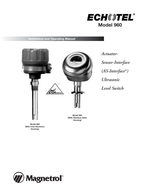 Ultrasonic Level Switch - Magnetrol International