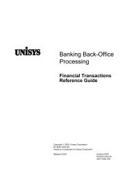 Banking Back-Office Processing Operations Reference Card