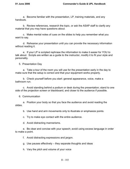 01 June 2006 Commander’