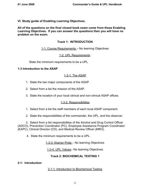 01 June 2006 Commander’