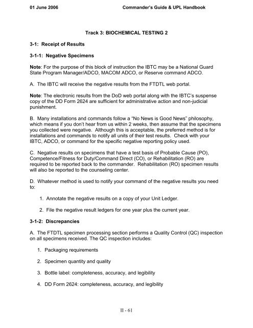 01 June 2006 Commander’