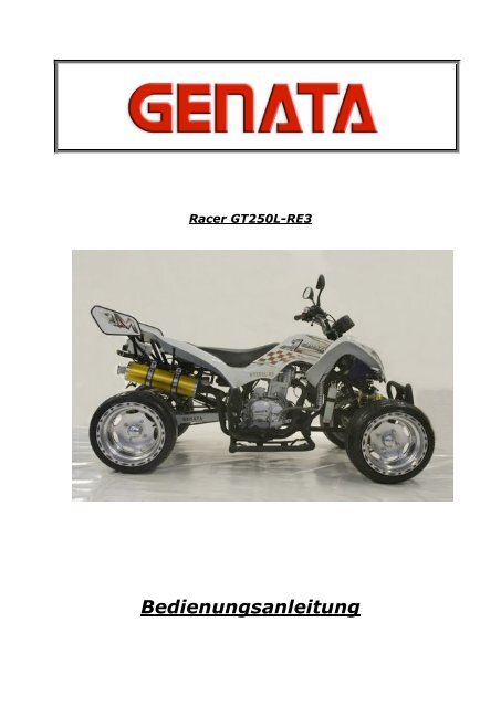 Racer Gt250 deutsch - genata motor
