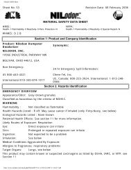 MATERIAL SAFETY DATA SHEET TASKI ... - Action Chemical