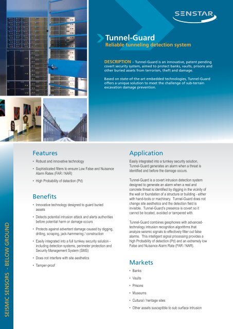 Tunnel Guard – English - Senstar