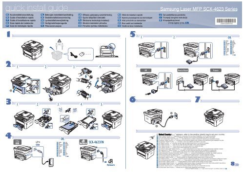 Samsung Laser MFP SCX-4623 Series - Thaitelecentremall.com