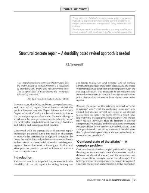Download - The Indian Concrete Journal