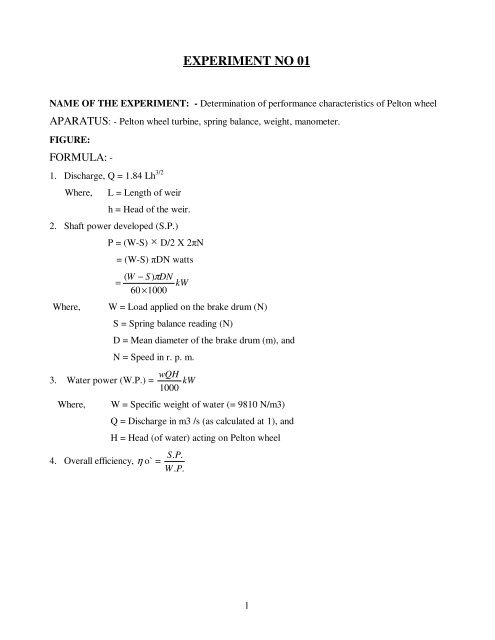 EXPERIMENT NO 01 - Raisoni