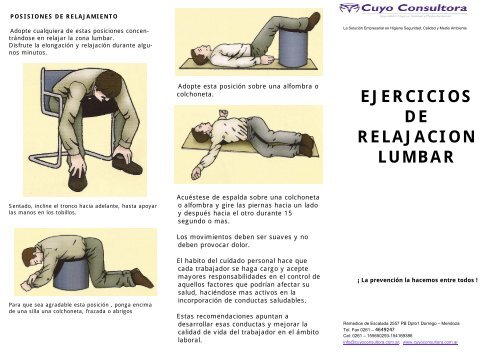 Ejercicios De Relajacion