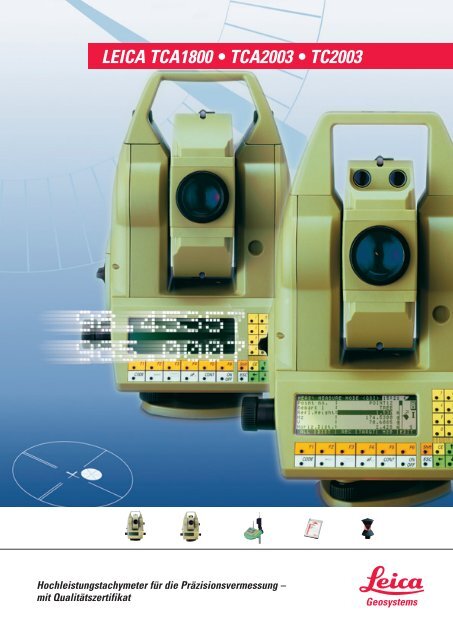 LEICA TCA1800 • TCA2003 • TC2003