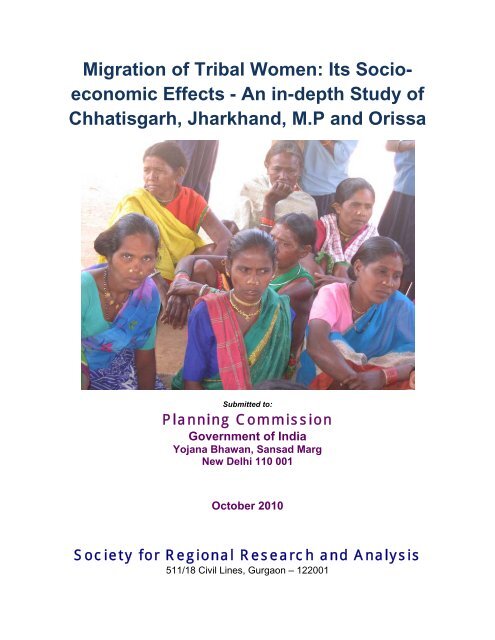 Migration of Tribal Women: Its Socio- economic Effects - An in-depth ...