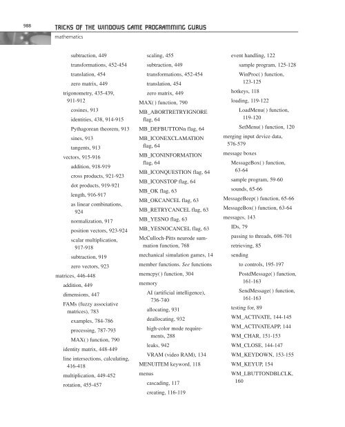 988 Tricks Of The Windows 