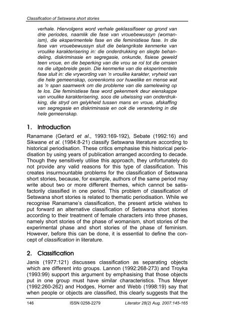 Classification