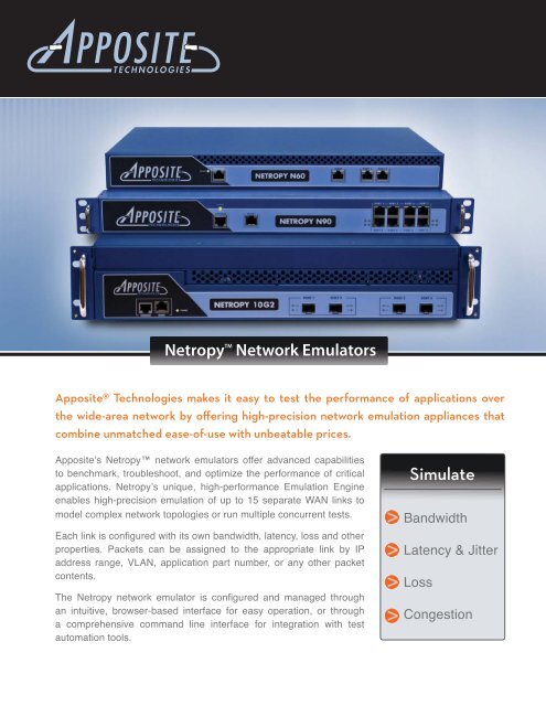 Netropy Network Emulator - Action–One AG