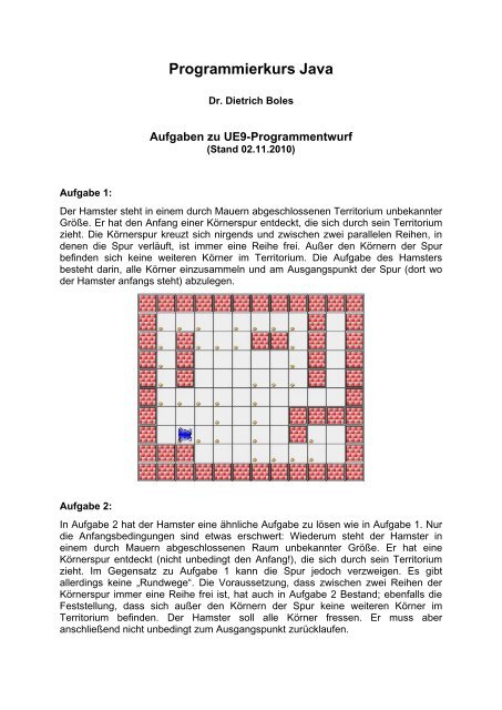 Programmierkurs Java