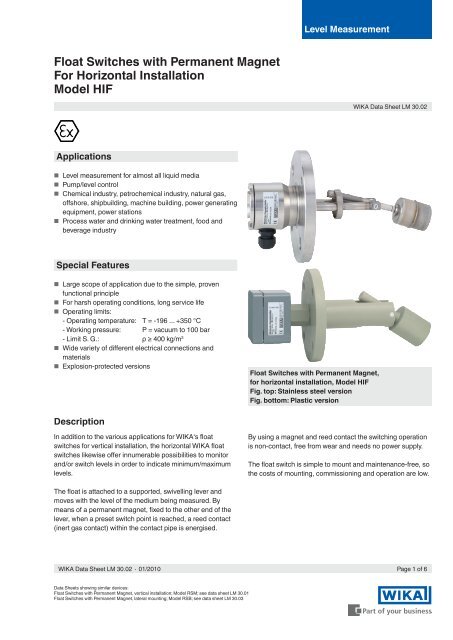477 kB - WIKA Alexander Wiegand SE & Co. KG