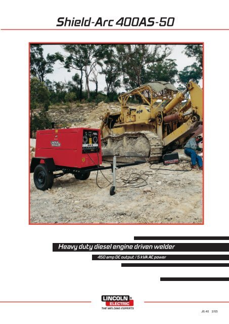 Shield-Arc 400AS-50 - Welding Supplies Ltd