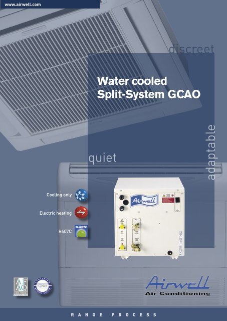 Water cooled Split-System GCAO