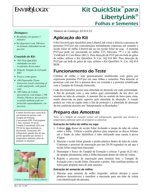 AS 014 LS - EnviroLogix