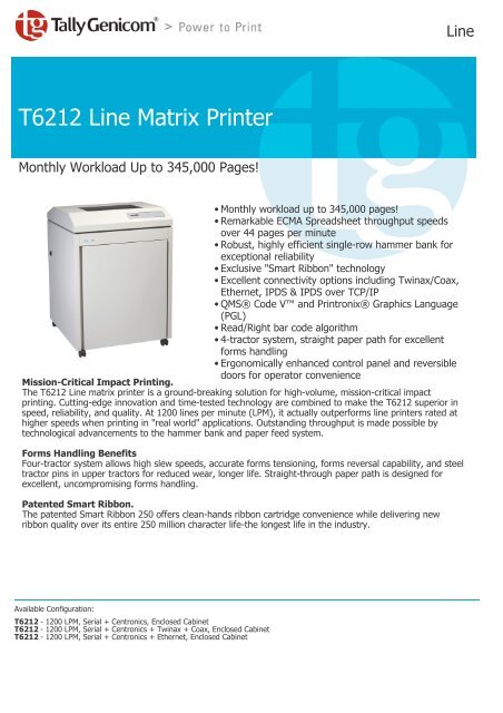 T6212 Line Matrix Printer - Laser Printer Center