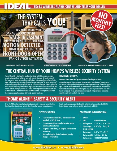 SK618 - Ideal Security Inc.