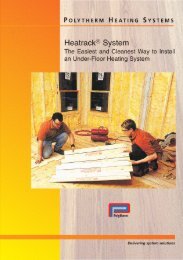 Technical Manual - Polytherm