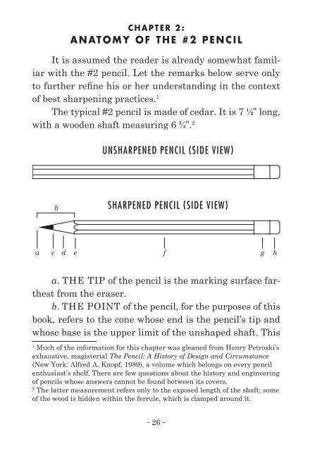 (side view) sharpened pencil (side view)