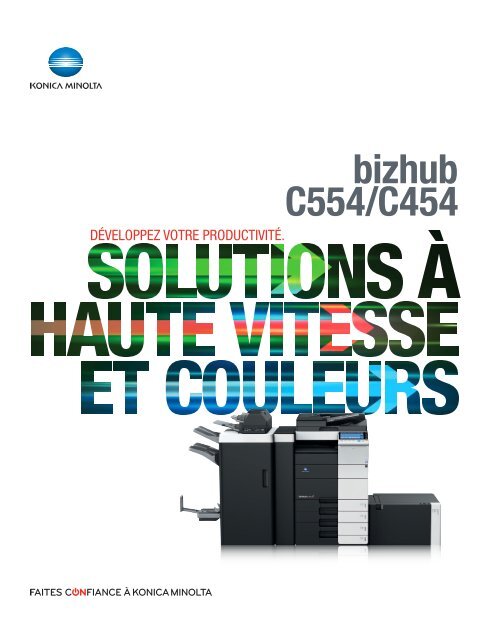 bizhub C554/C454 - konica minolta canada