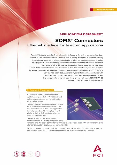 SOFIX® Connectors - FCI