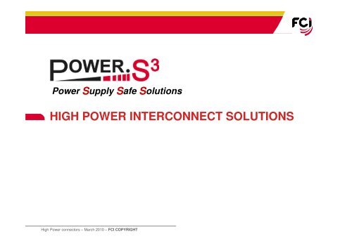 RCS-800 [straight] - FCI