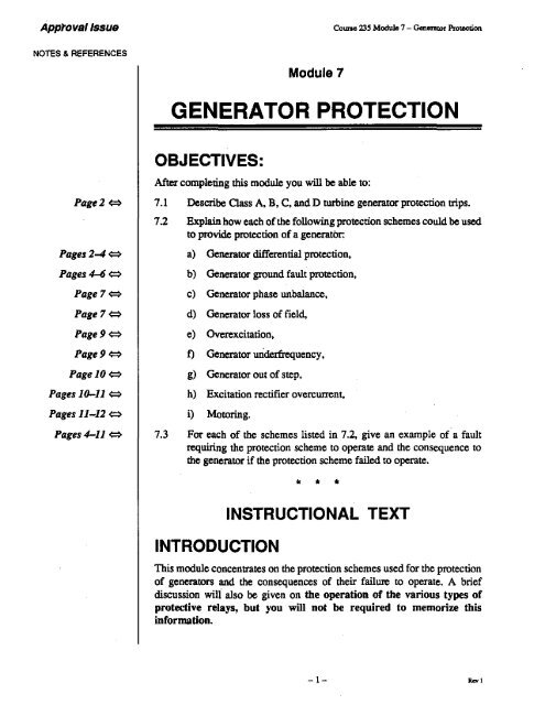 Differential Protection for Generator Windings - Canteach