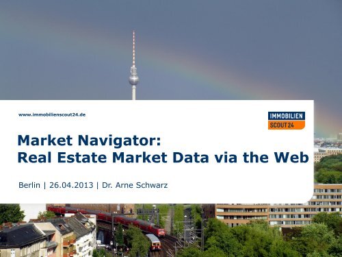 Market Navigator: Real Estate Market Data via the Web