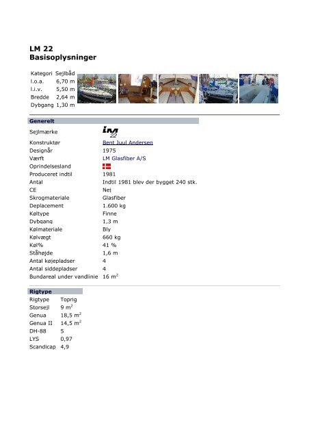 LM 22 Basisoplysninger