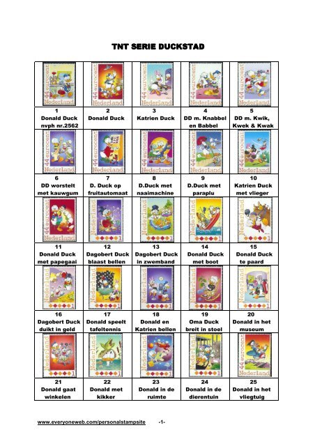TNT SERIE DUCKSTAD - EveryOneWeb