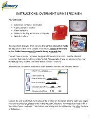 24 Hour Urine Collection - Patient Instructions - Capital Health