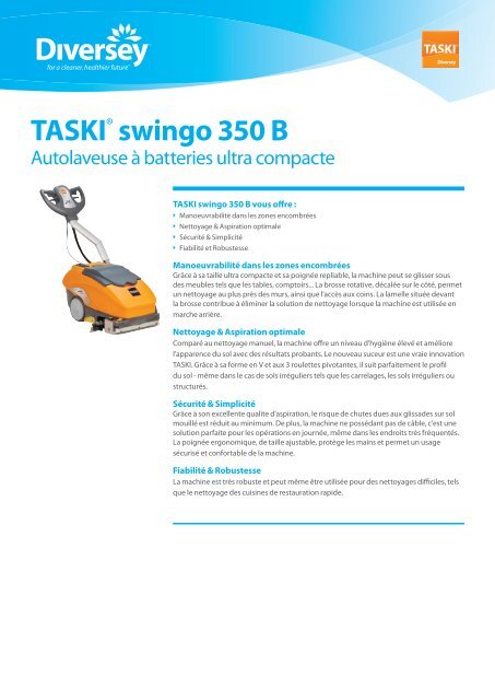 TASKI® swingo 350 B