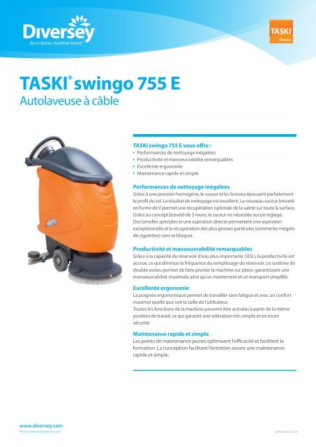 TASKI®swingo 755 E