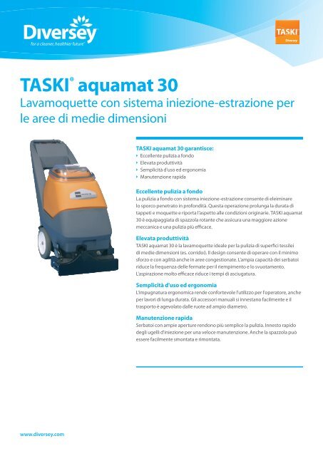 TASKI® aquamat 30
