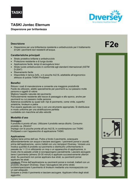 F2e TASKI Jontec Eternum