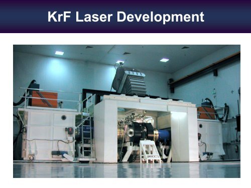 KrF Laser Development