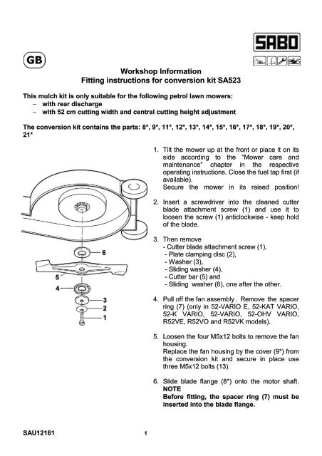 View the Operator's Manual (PDF)