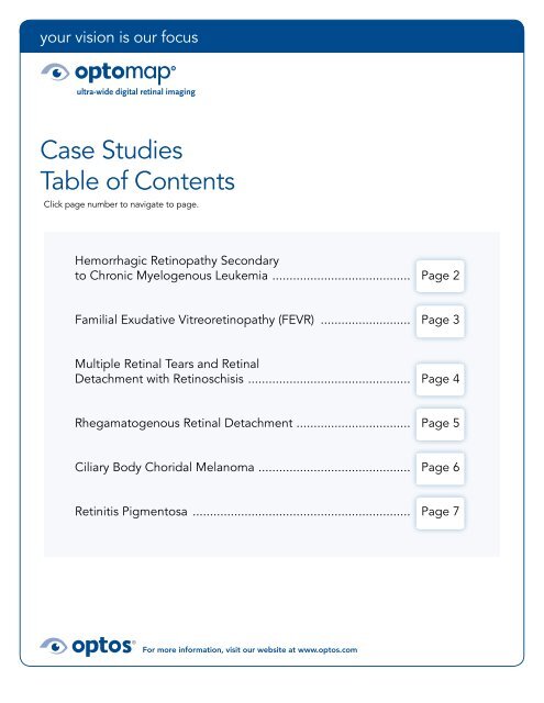Case Studies Table of Contents - Iogen