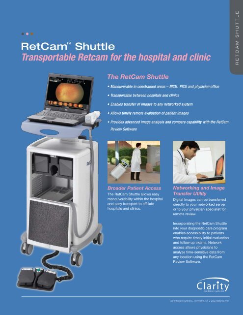 The RetCam Shuttle - Clarity Medical Systems