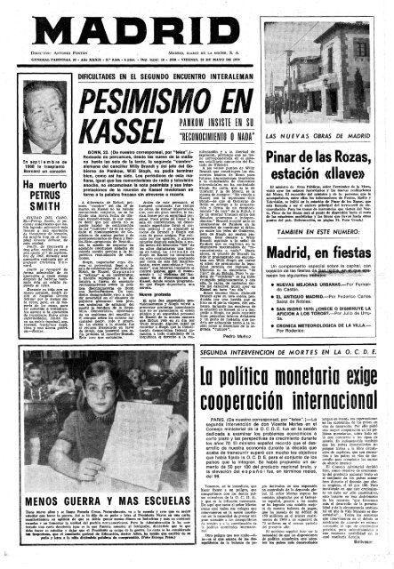 Madrid 19700522 - Home. Fundación Diario Madrid